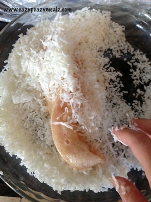 Coconut Encrusted Chicken - Easy Peasy Meals