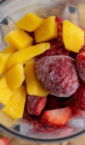 Strawberry Orange Mango Smoothie - Easy Peasy Meals