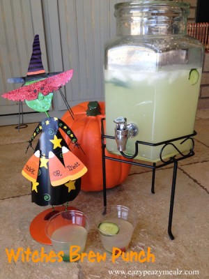 Halloween: Witches Brew Punch - Easy Peasy Meals