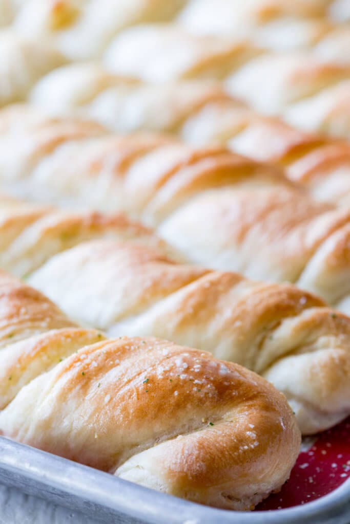 Garlic Bread Twists, and How to make garlic bread with garlic bread recipe