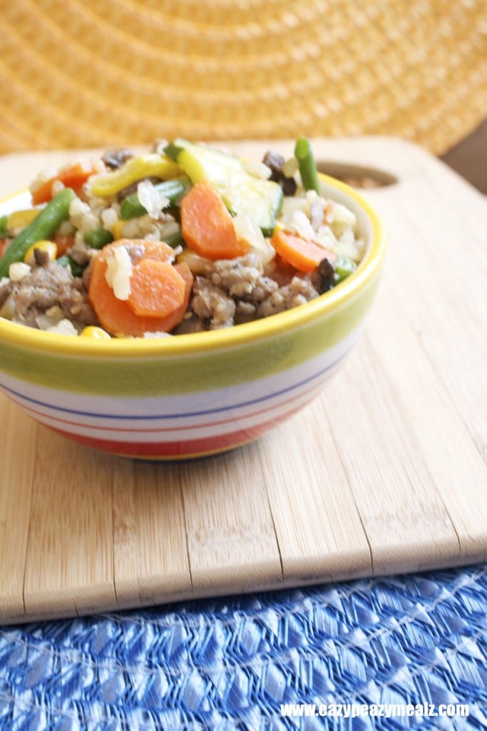 Single Skillet Sausage Stir Fry - Easy Peasy Meals
