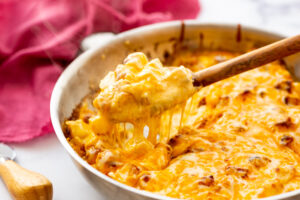 Cheesey Skillet Potatoes - Easy Peasy Meals