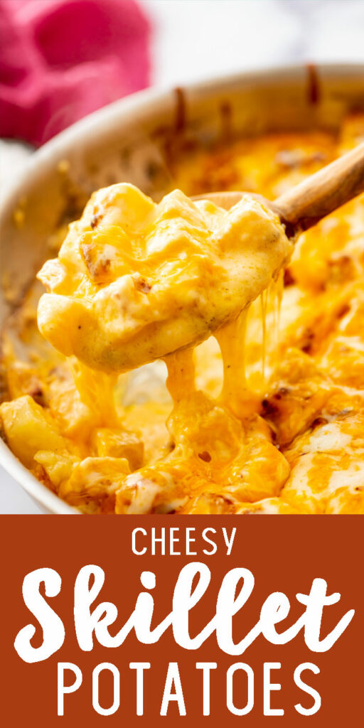 Cheesey Skillet Potatoes - Easy Peasy Meals