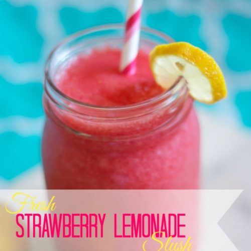 Strawberry Lemonade Slush - Easy Peasy Meals