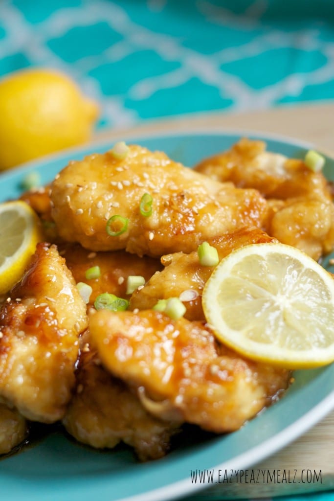 Asian Lemon Chicken - Easy Peasy Meals