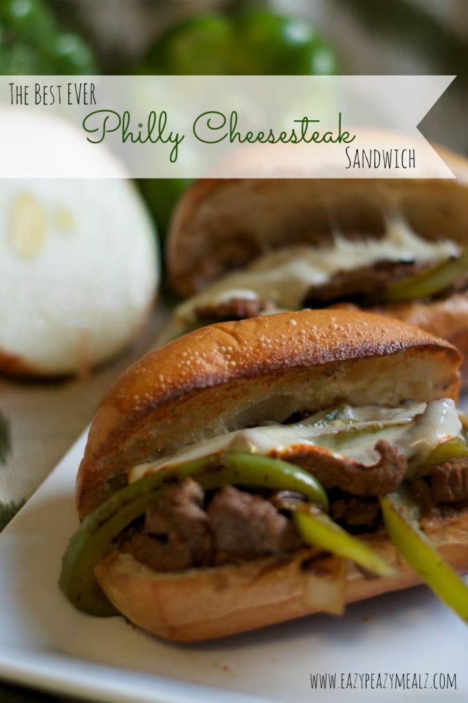 Philly Cheese Steak Sandwich - Easy Peasy Meals