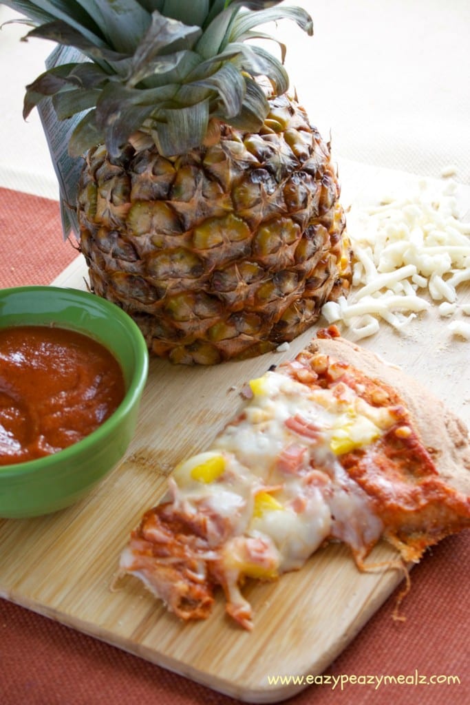 Extra Veggies and Kid Friendly, Healthy Pizza - Easy Peasy Meals