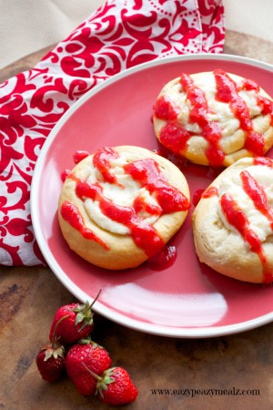 Chocolate Pomegranate Pastries - Easy Peasy Meals