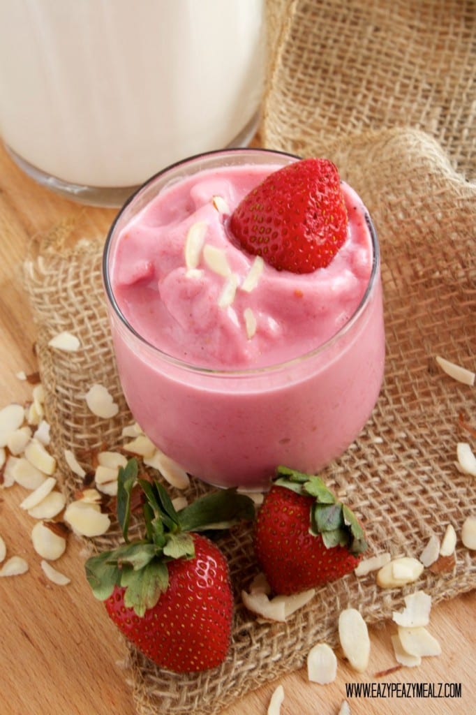 Healthy Strawberry Milkshake and Everyday Kitchen Essentials Nut Milk ...