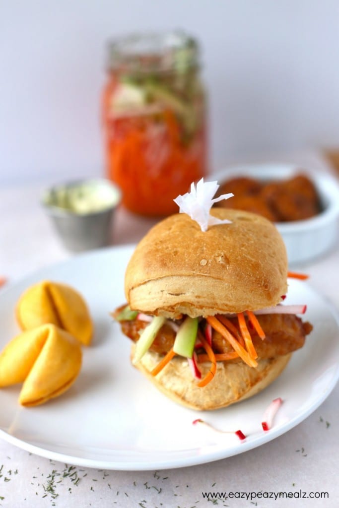#ad General Tso's Chicken Wing Sliders - Easy Peasy Meals