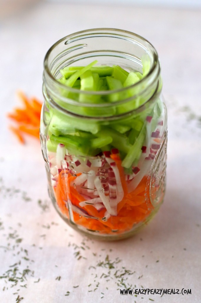 Pickled Veggie Slaw - Easy Peasy Meals