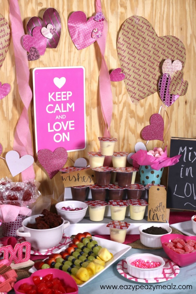 Mixin the Love Party with Snack Pack - Easy Peasy Meals