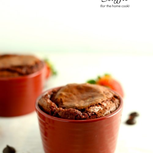 Chocolate Souffle (for the home cook) - Easy Peasy Meals
