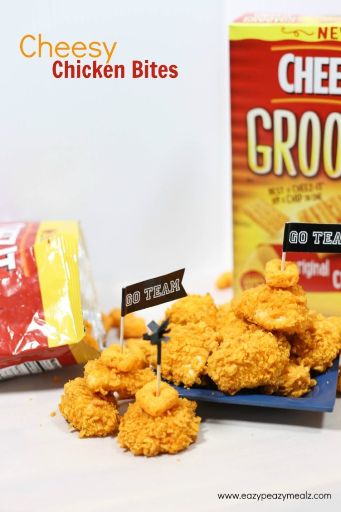 Cheesy Chicken Bites - Easy Peasy Meals