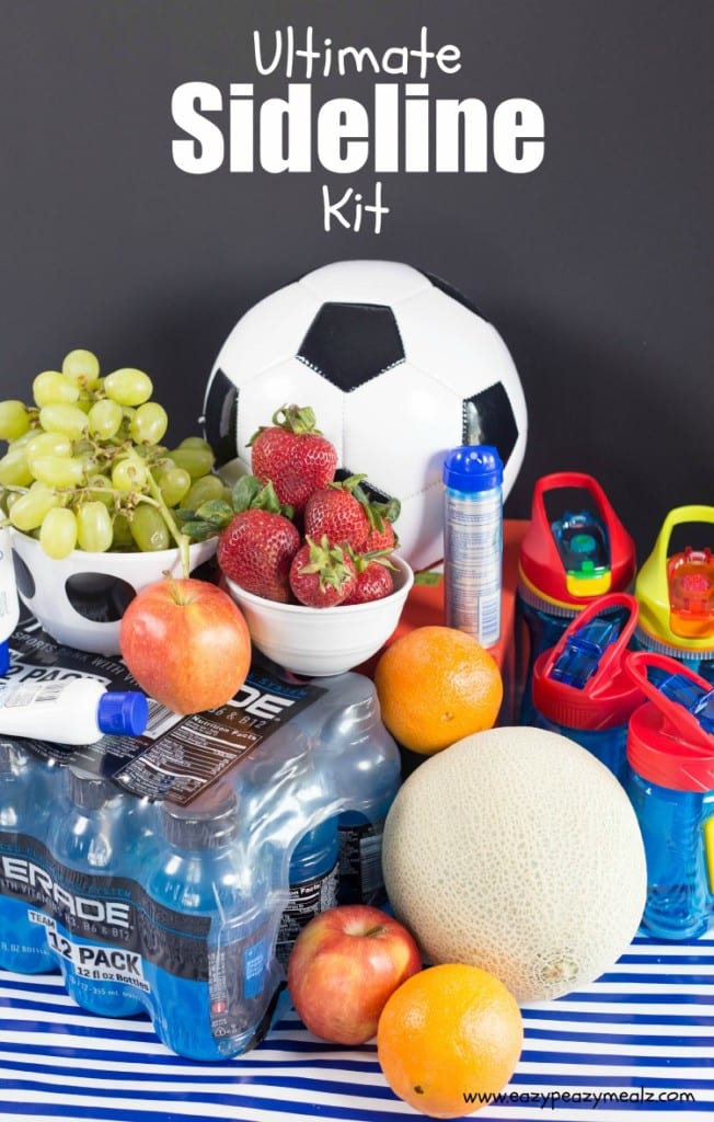 Sideline Hero with Powerade and Fruit Leather - Easy Peasy Meals