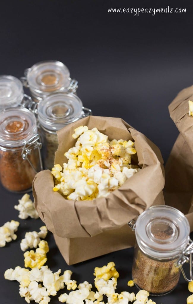 Popcorn Flavor Shakers - Easy Peasy Meals