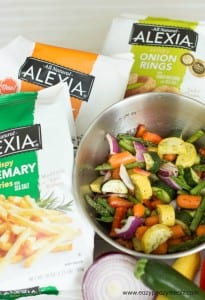 Garlic Rosemary Vegetable Grill Packet - Easy Peasy Meals