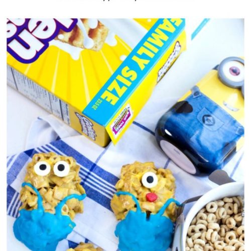 Minion Cereal Treats - Easy Peasy Meals