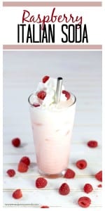 Raspberry Italian Soda - Easy Peasy Meals