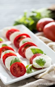 Traditional Caprese - Easy Peasy Meals