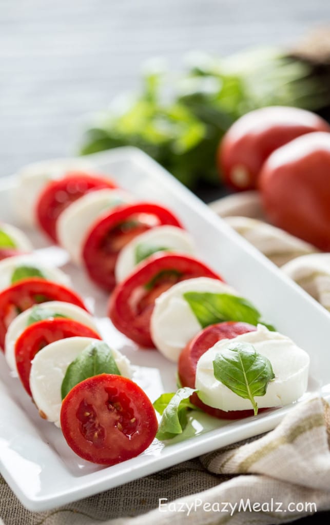 Traditional Caprese - Easy Peasy Meals