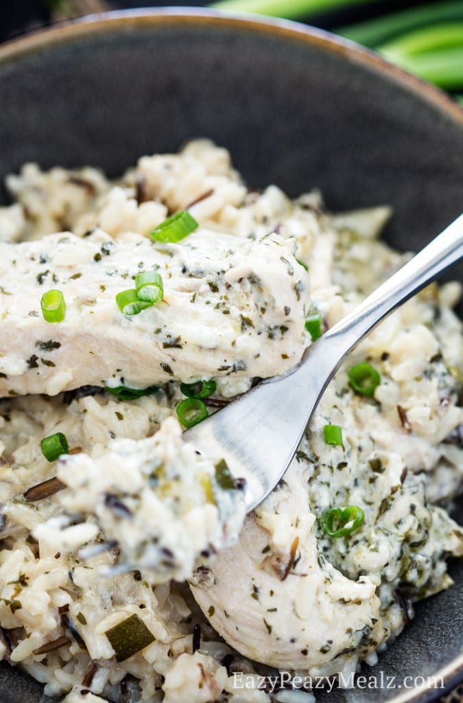 Wild Rice and Chicken - Easy Peasy Meals