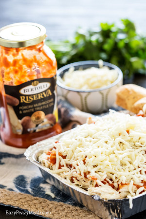 Baked Chicken Parm Sandwiches - Easy Peasy Meals