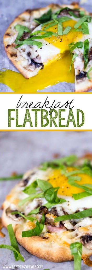 Breakfast Flatbread - Easy Peasy Meals