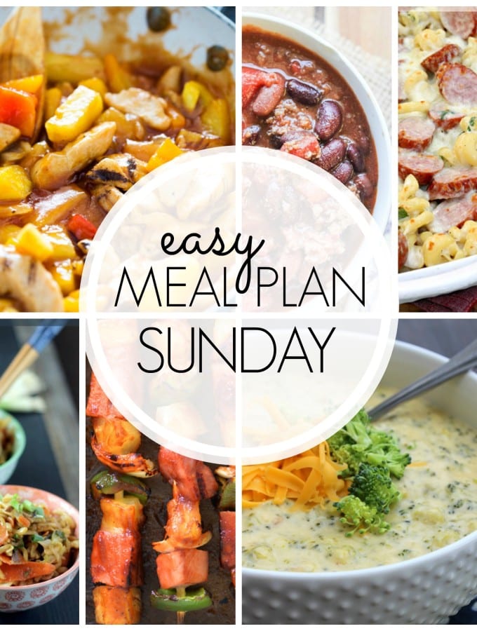 Weekly Meal Plan Archives - Easy Peasy Meals