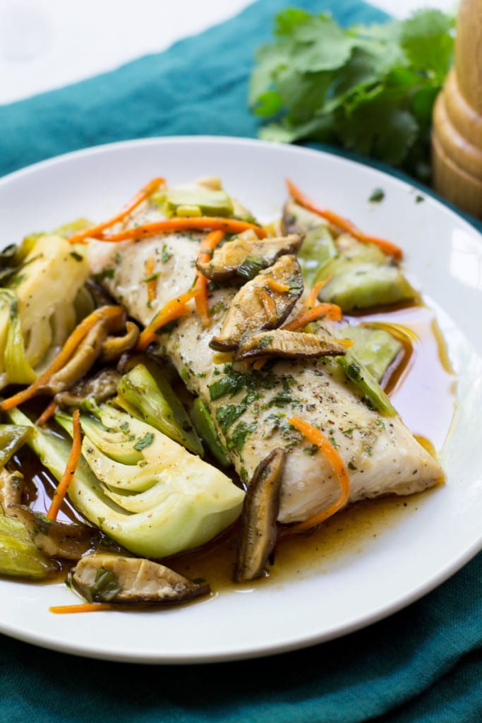 Baked Asian Mahi Mahi Packets - Easy Peasy Meals