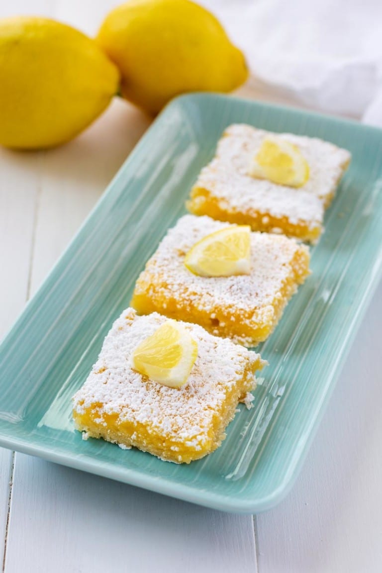Lemon Squares - Easy Peasy Meals