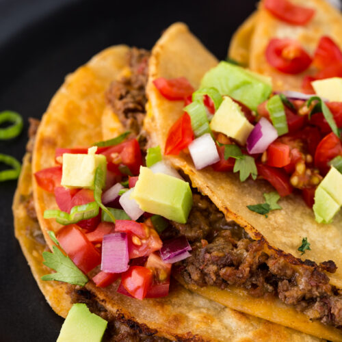 Griddle Beef Tacos - Easy Peasy Meals