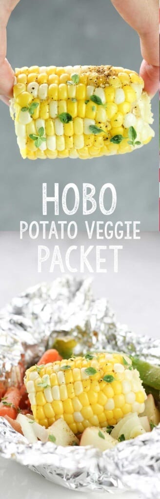 Hobo Potato Veggie Packets - Easy Peasy Meals