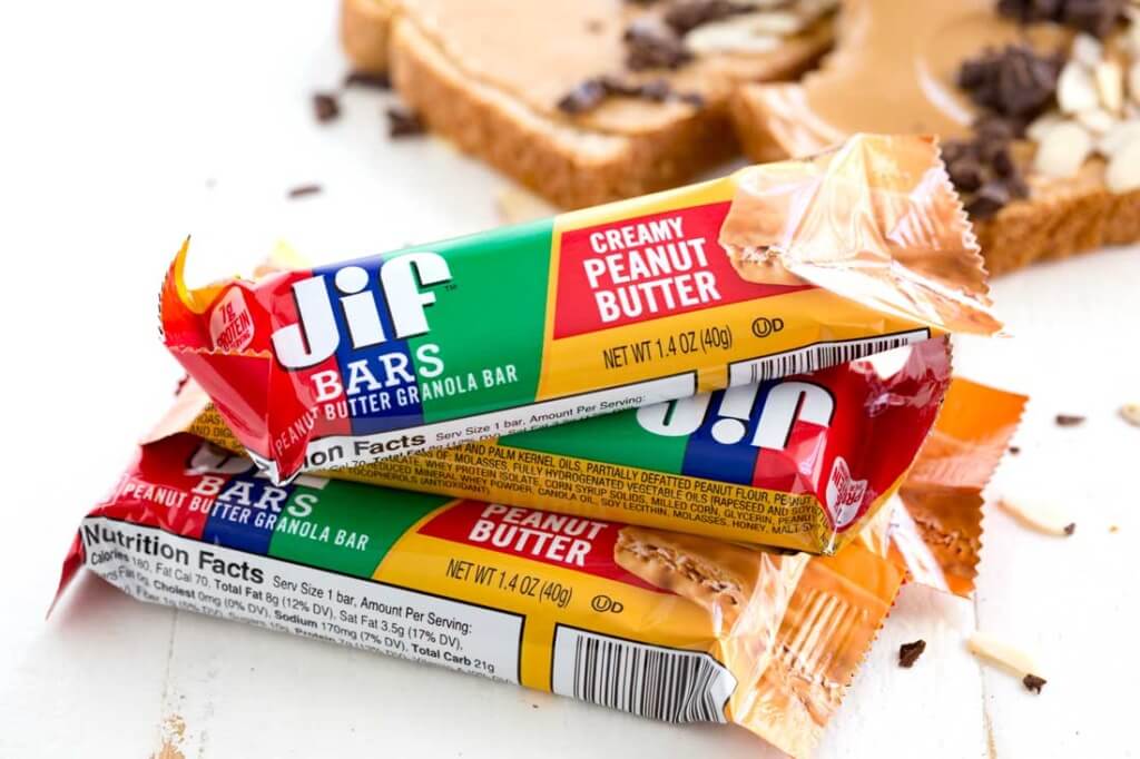 Quick Breakfast: Jif Spread Toast - Easy Peasy Meals