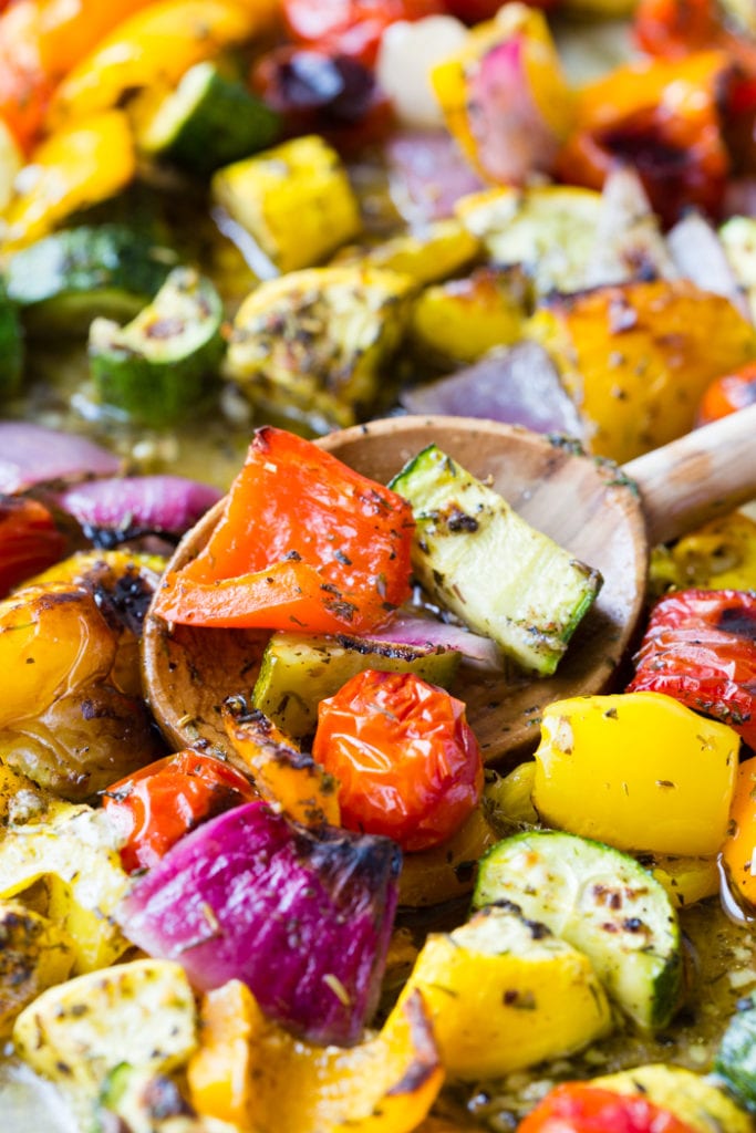 Roasted Greek Vegetables - Easy Peasy Meals