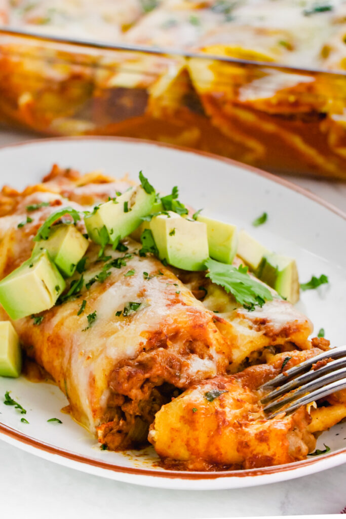 Beef Enchiladas - Easy Peasy Meals