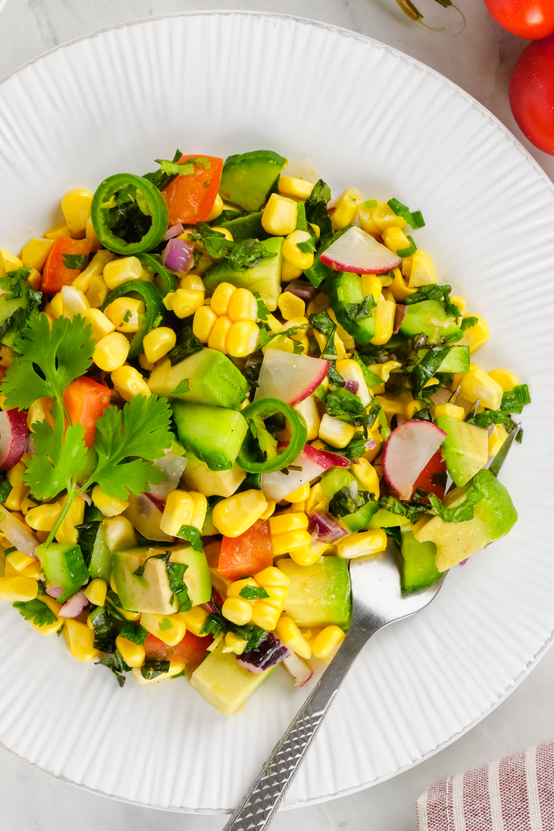 Corn Salad - Easy Peasy Meals