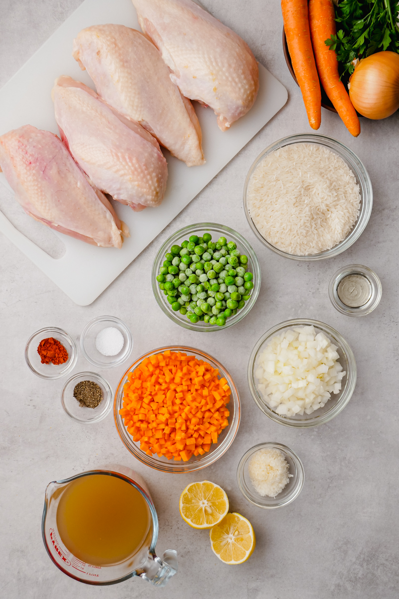 Instant Pot Chicken and Rice - Easy Peasy Meals