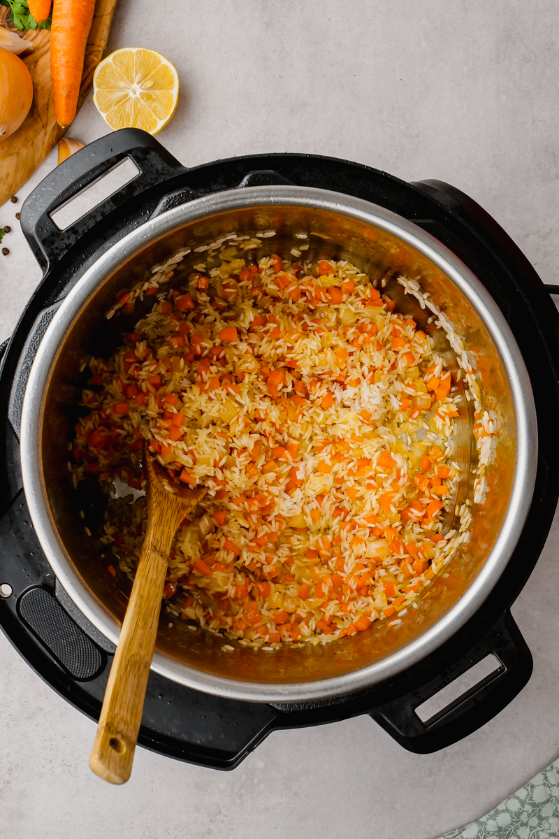 Instant Pot Chicken and Rice - Easy Peasy Meals