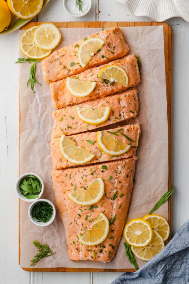 Oven Poached Salmon - Easy Peasy Meals