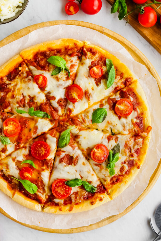 No Yeast Pizza Dough - Easy Peasy Meals