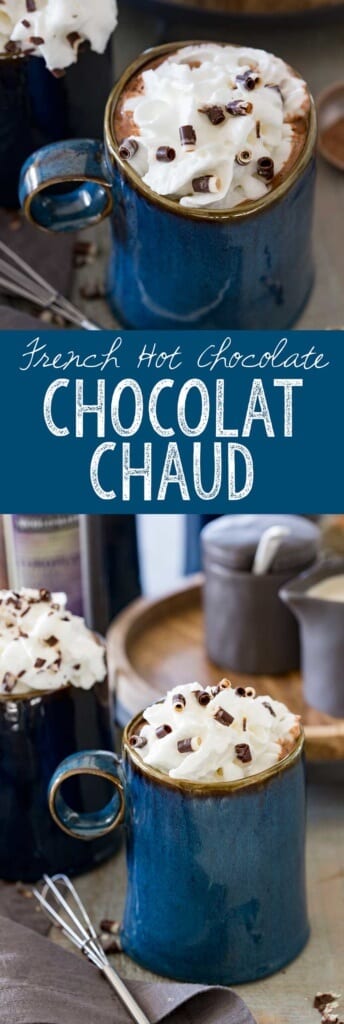 Chocolat Chaud - French Hot Chocolate - Easy Peasy Meals