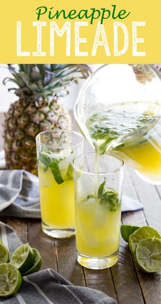 Pineapple Limeade - Easy Peasy Meals