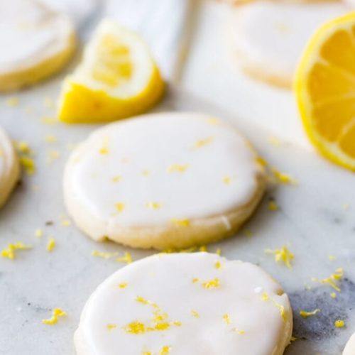 Lemon Shortbread Cookies - Easy Peasy Meals