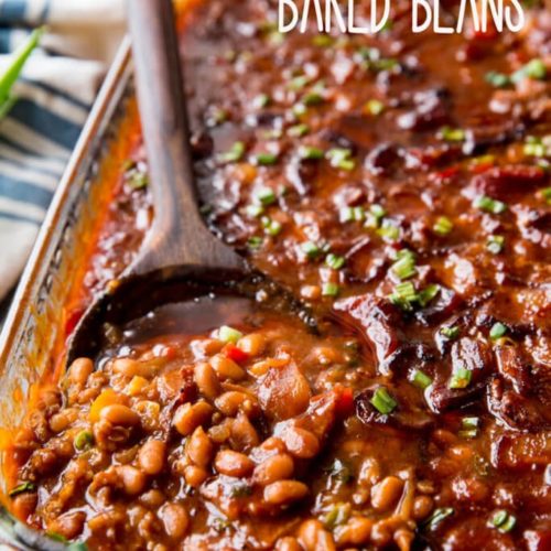 The Ultimate Easy BBQ Baked Beans - Easy Peasy Meals