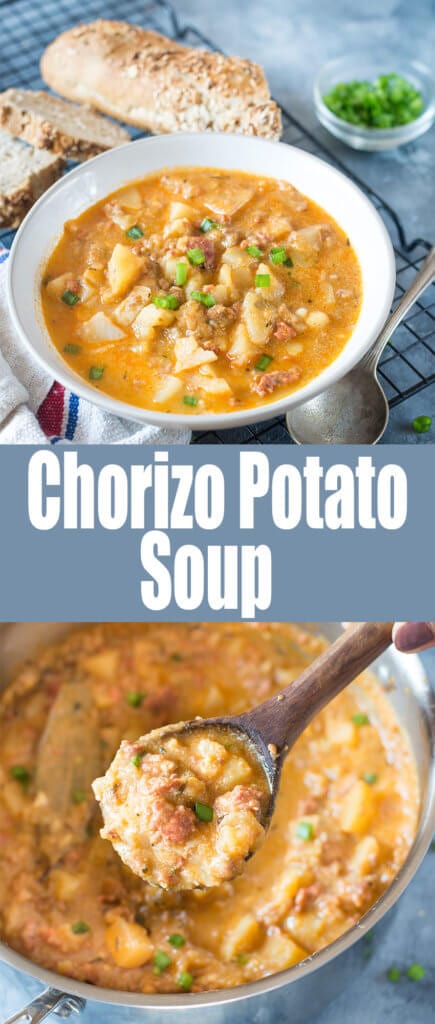 Chorizo and Potato Soup - Easy Peasy Meals