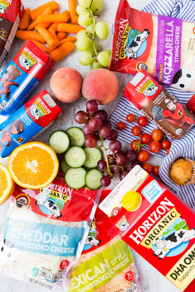 Kids Build Their Own Organic Lunch Routine - Easy Peasy Meals