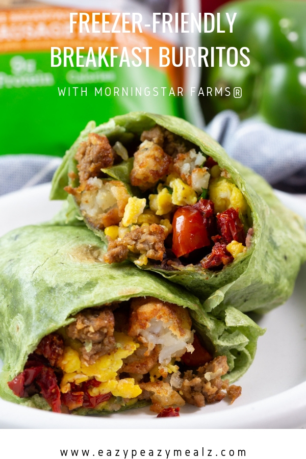 Freezer Friendly Breakfast Burritos - Easy Peasy Meals