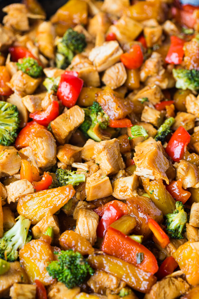 Teriyaki Chicken Stirfry - Easy Peasy Meals