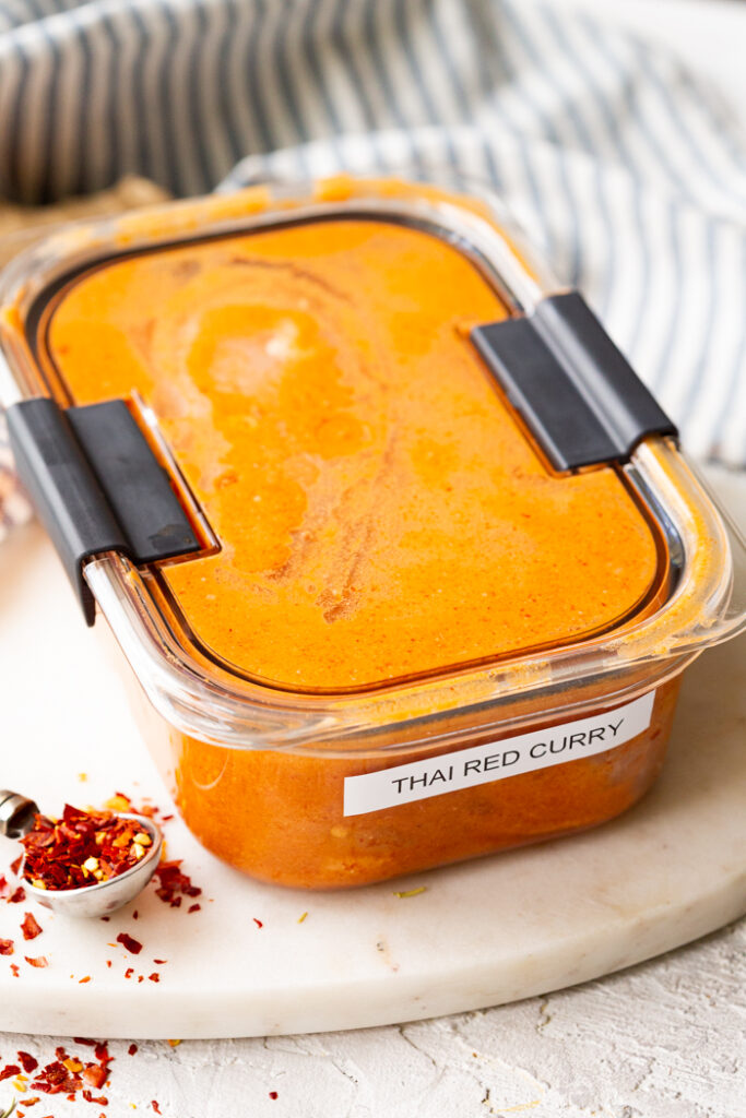 Thai Red Curry Marinade - Easy Peasy Meals